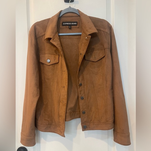 Express | Jackets & Coats | Express Faux Suede Jacket | Poshmark
